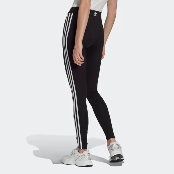 Adidas Adicolor Classics 3-stripes Leggings Asia Sizing 'black White - Black/white