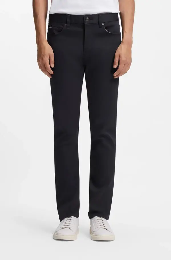 Hugo Boss Delaware Logo-patch Jeans