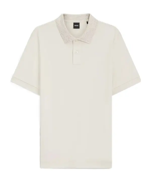 Hugo Boss Cotton Polo Shirt - White