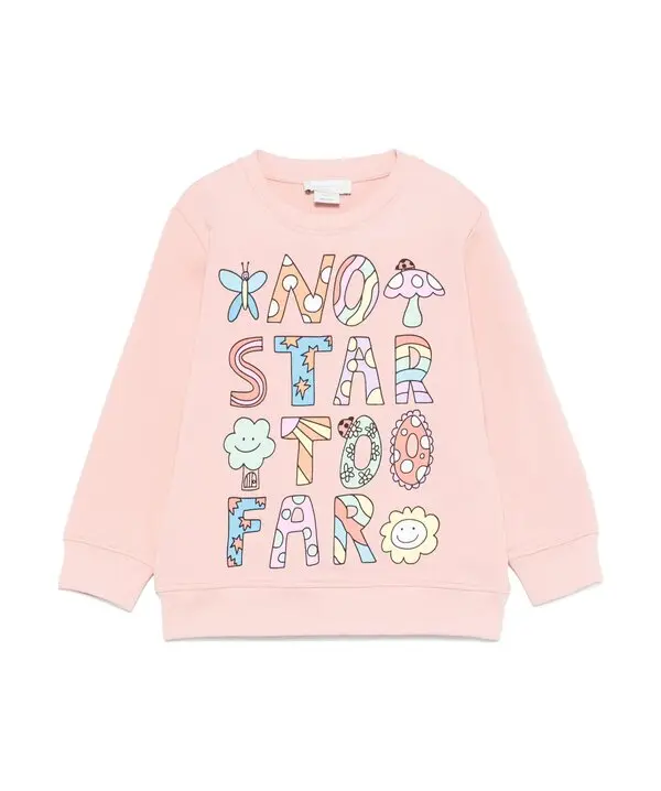 Stella McCartney Slogan-print Sweatshirt - Pink
