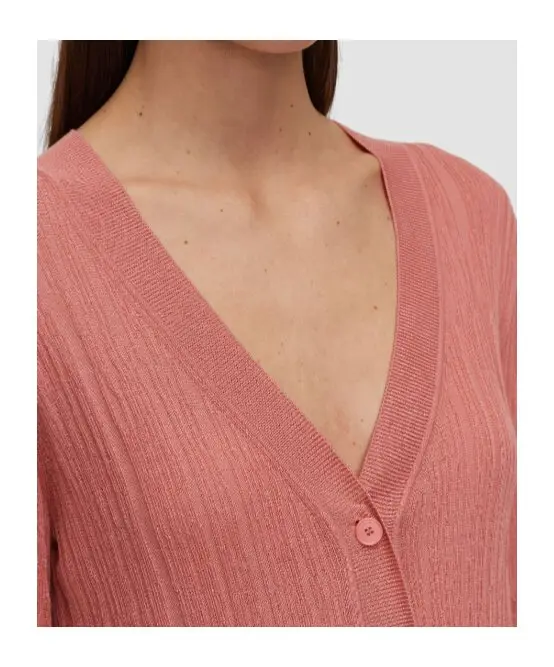 JOSEPH V-neck Buttoned Cardigan