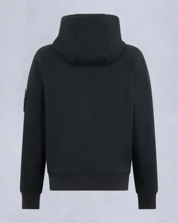 Moose Knuckles Logo Drawstring Hoodie