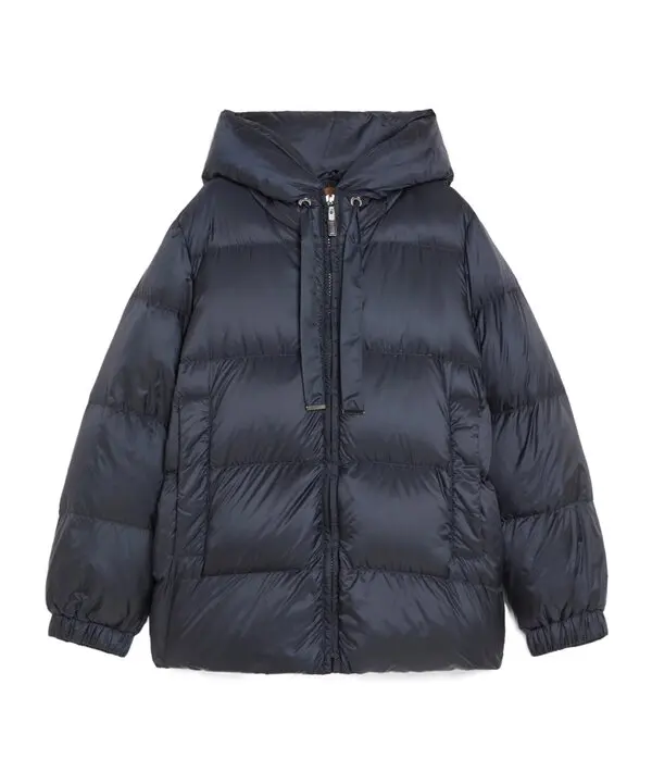 Max Mara Long-sleeve Hooded Padded Jacket