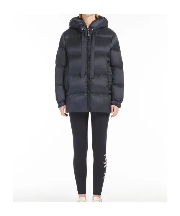 Max Mara Long-sleeve Hooded Padded Jacket