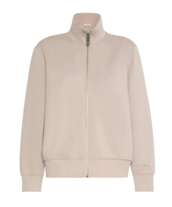 Max Mara Smmcarezza Zip-up Jacket - Beige