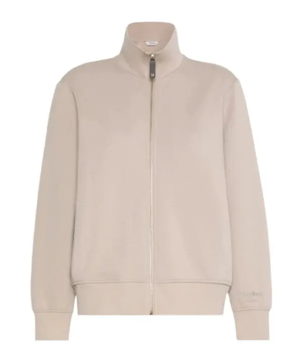 Max Mara Zip-up Jacket - Beige