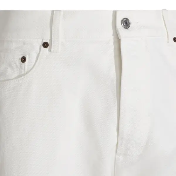 Celine Boyfriend Jeans In Heavy Cotton Twill