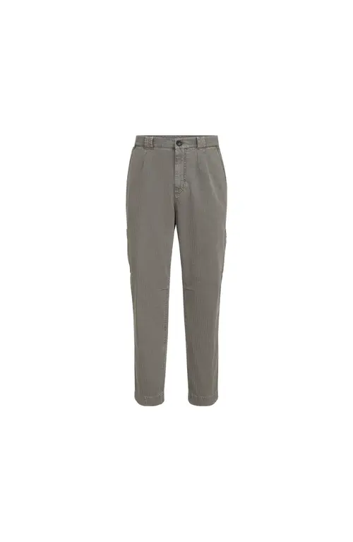 Brunello Cucinelli Cotton Chevron Cargo Trousers