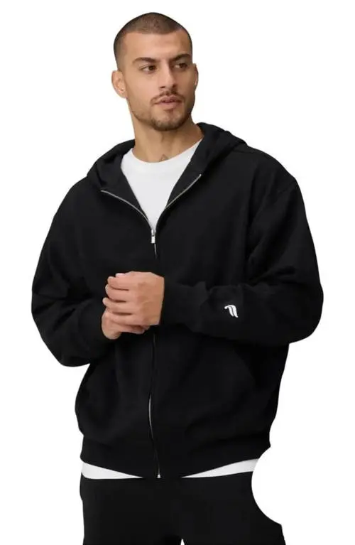 FABLETICS The Go-to Full Zip Hoodie - Black