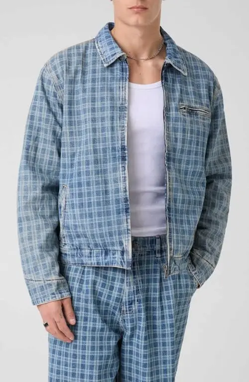 Guess Lasered Plaid Detroit Jacket - Glrp-open