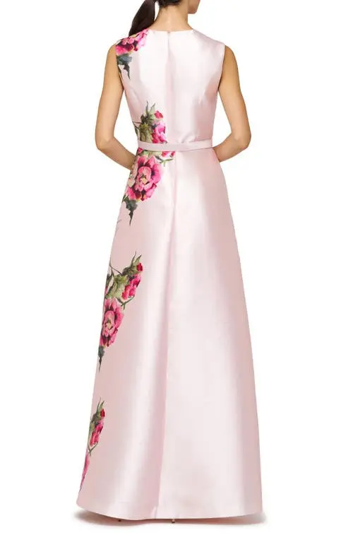 KAY UNGER Finley Floral Walk-through Jumpsuit
