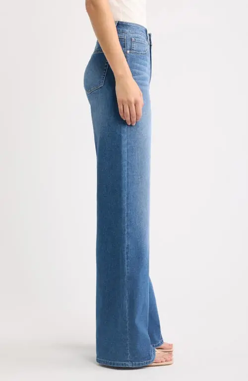 1822 Denim Low Rise Wide Leg Jeans