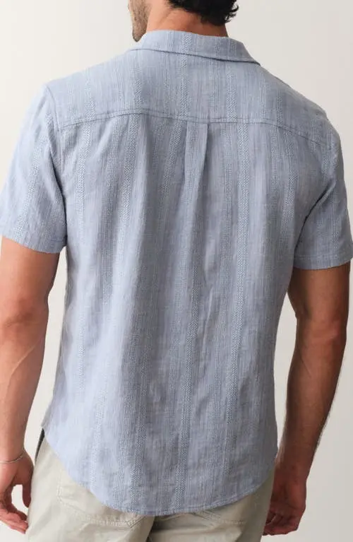 Marine Layer Classic Stretch Selvage Short Sleeve Shirt