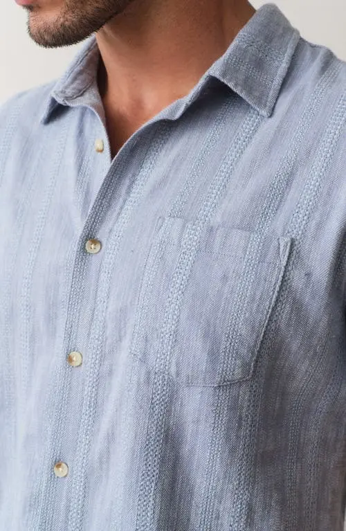 Marine Layer Classic Stretch Selvage Short Sleeve Shirt