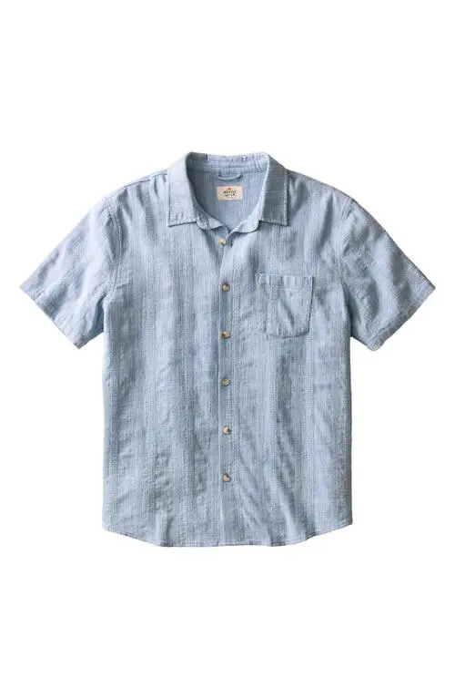 Marine Layer Classic Stretch Selvage Short Sleeve Shirt