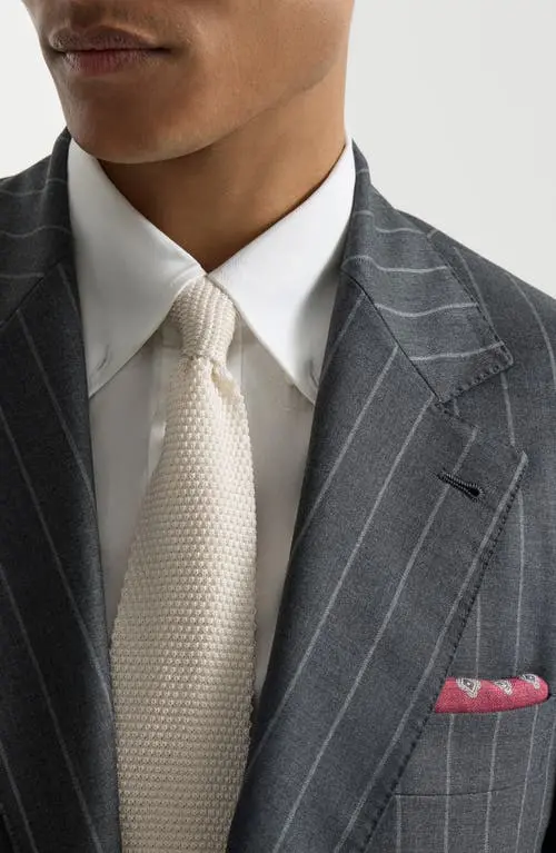 Brunello Cucinelli Silk Knit Tie