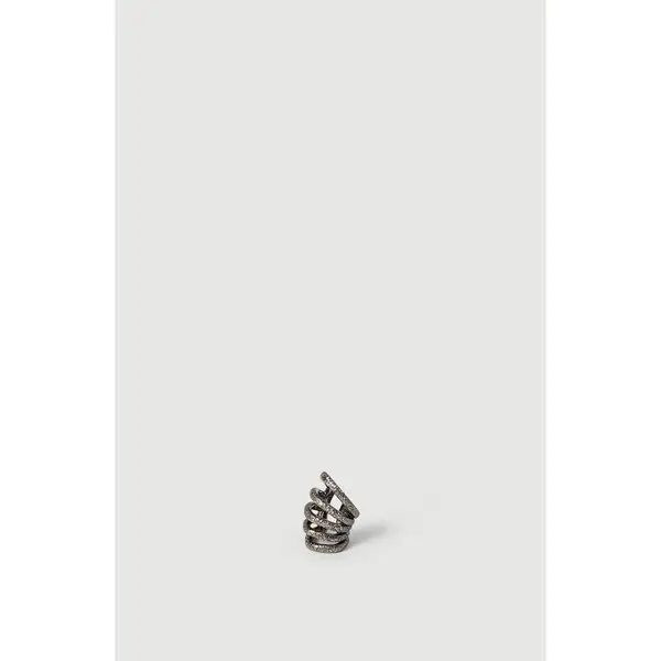 Brunello Cucinelli Sterling Silver Shimmer Ear Cuff