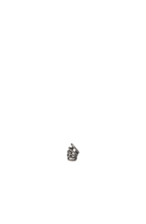 Brunello Cucinelli Sterling Silver Shimmer Ear Cuff