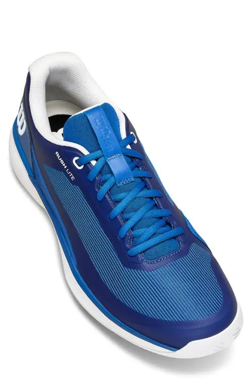 Wilson Rush Lite 5 Tennis Shoe - Deja Vu Blue/white/yellow