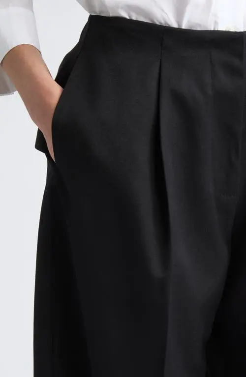 Simone Rocha Back Bow Wide Leg Trousers