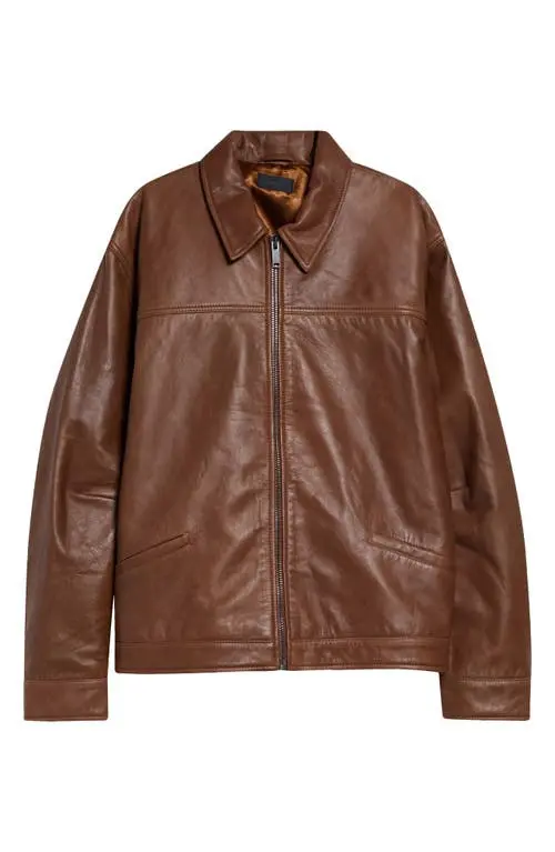 HAIKURE Jocelyn Silky Leather Jacket - Tan