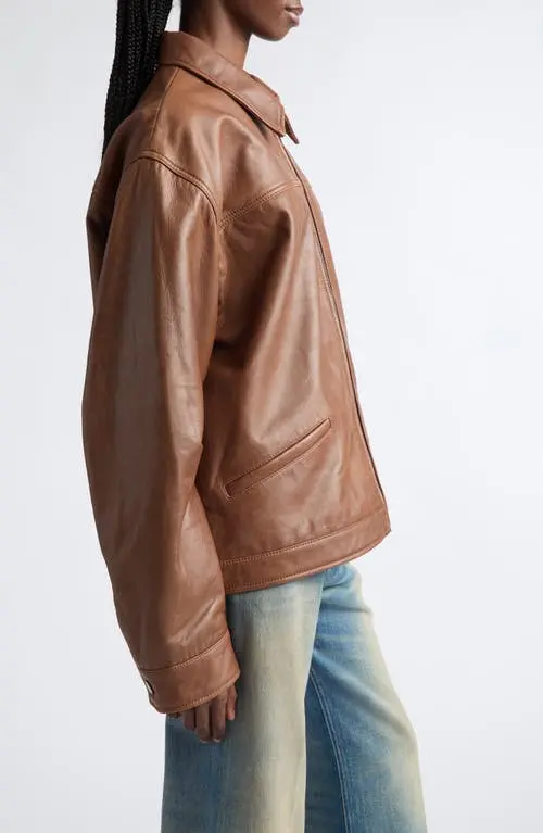 HAIKURE Jocelyne Silky Leather Jacket
