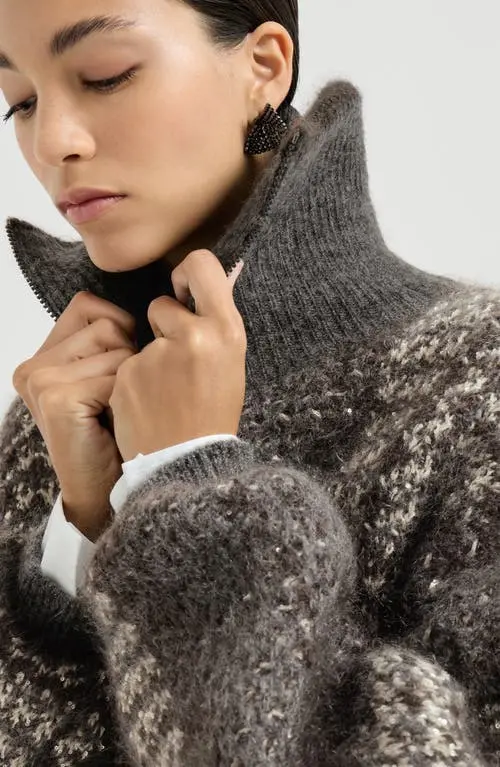 Brunello Cucinelli Double Knit Mohair Jacket
