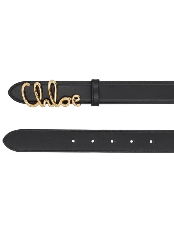 Chloé Belt With Iconic Logo
