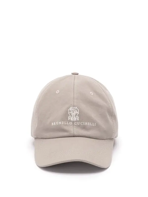 Brunello Cucinelli Baseball Cap With Embroidery - Multicolor