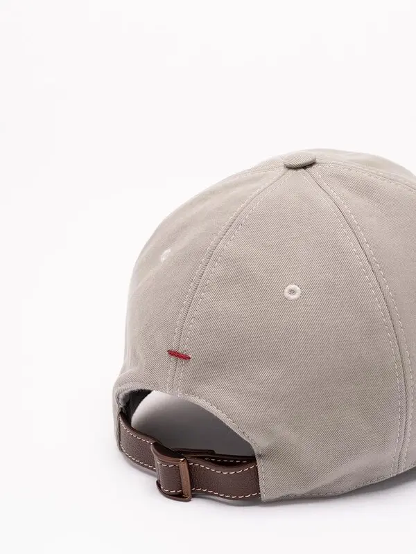 Brunello Cucinelli Baseball Cap With Embroidery
