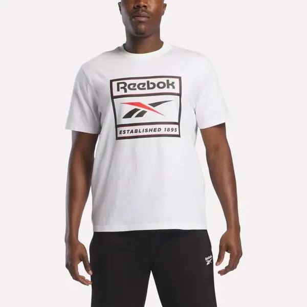 REEBOK Logo T-shirt - White