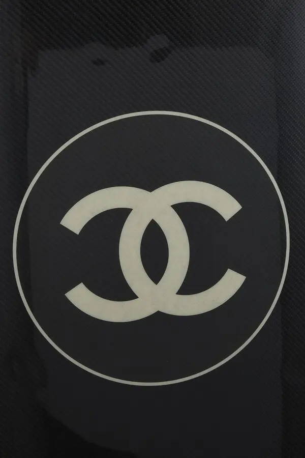 Chanel Carbon Fiber Logo Surfboard