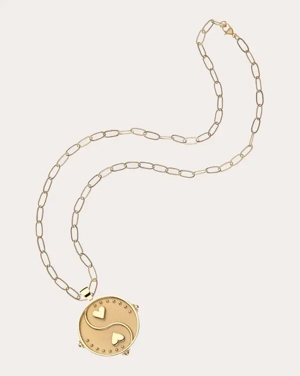 JANE WIN Balance Original Coin Pendant Necklace