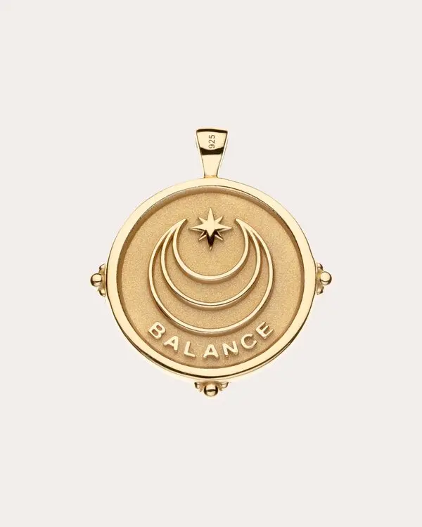 JANE WIN Balance Original Coin Pendant Necklace