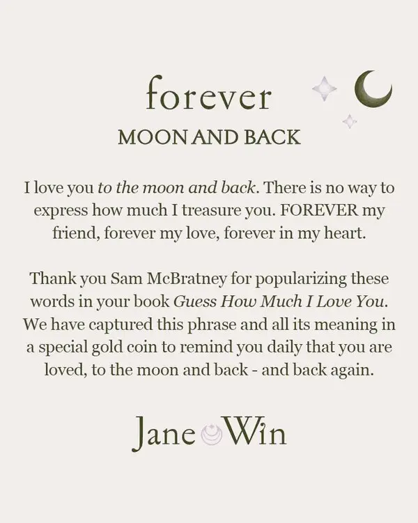 JANE WIN Forever Moon & Back Coin Pendant Necklace