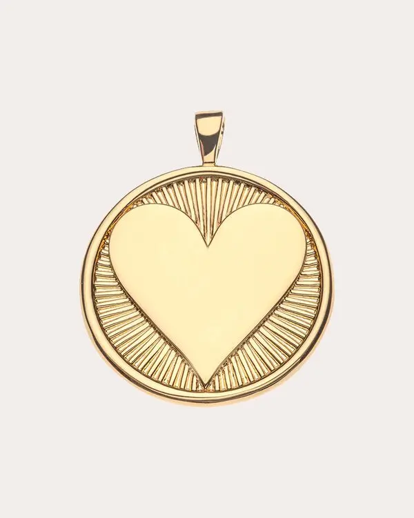 JANE WIN Love Hearts Find Me Pendant Necklace - Gold