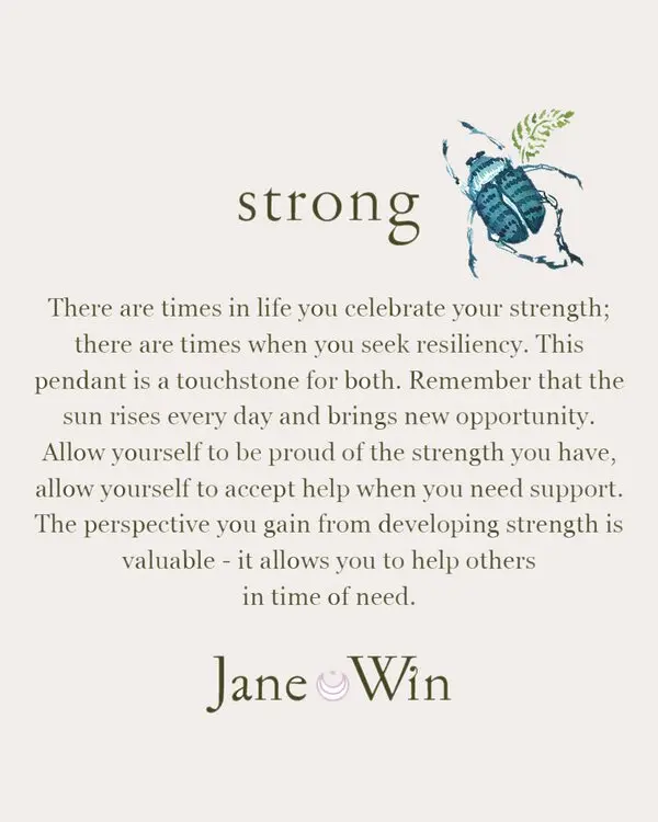 JANE WIN Strong" Petite Coin Necklace With Topaz And Aquamarine
