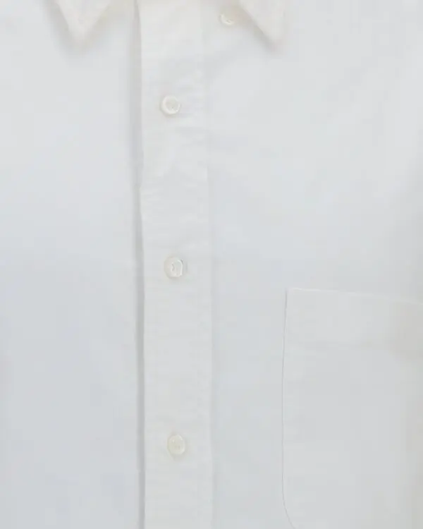 Thom Browne Short-sleeve Shirt With Contrast Stripes
