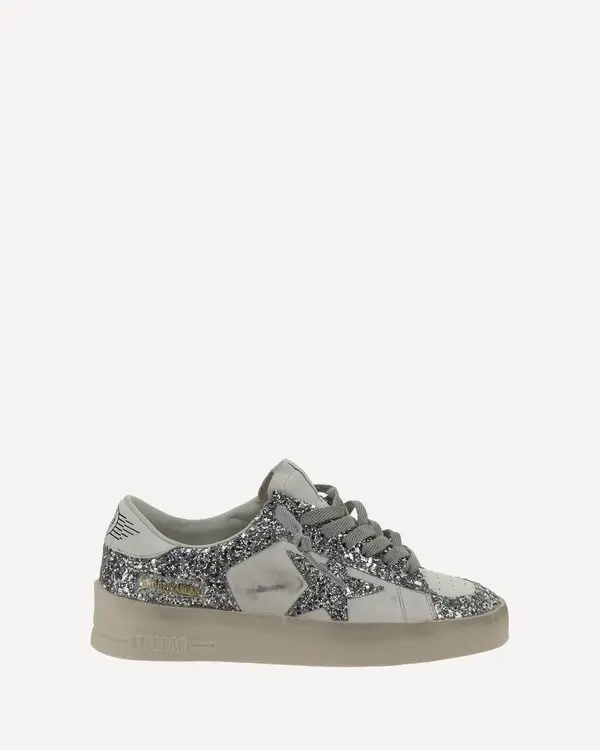 GOLDEN GOOSE Leather Sneakers - Grey