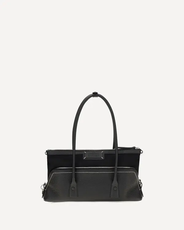 MAISON MARGIELA 5ac Shoulder Bag In Leather With Logo