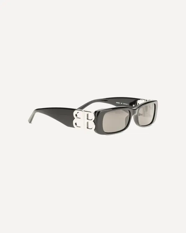 Balenciaga Dynasty Rectangle Sunglasses