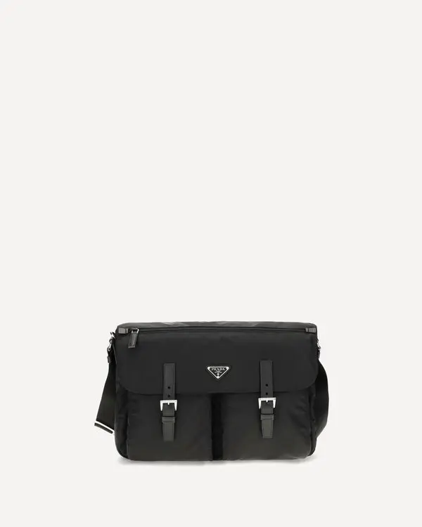 Prada Re-nylon Shoulder Bag - Black