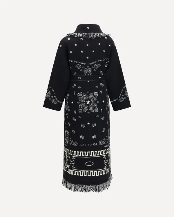 Alanui Bandana Jacquard Coat