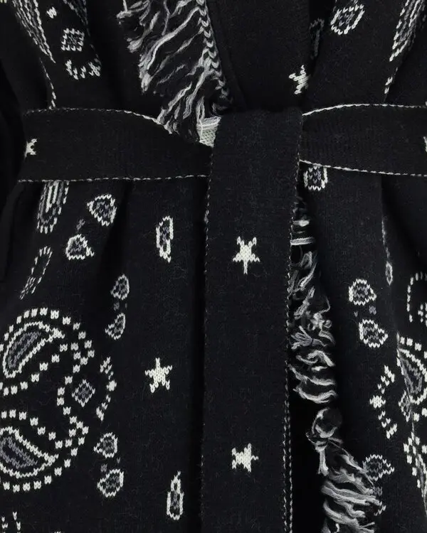 Alanui Bandana Jacquard Coat