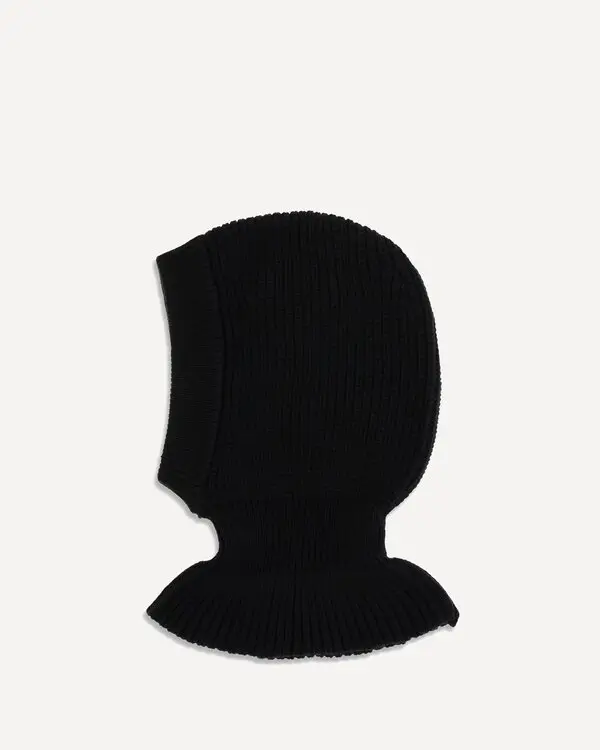 LEMAIRE Ribbed Woo Baacava Mae - Black