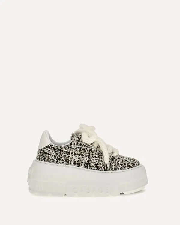 Casadei Bouclé Fabric Nexus Sneakers