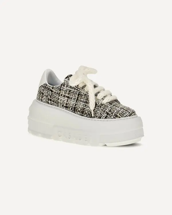 Casadei Bouclé Fabric Nexus Sneakers
