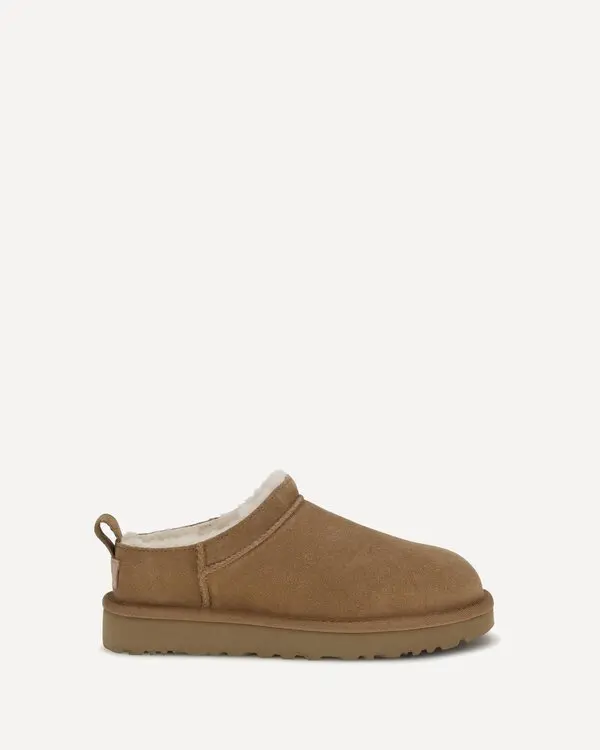 UGG Classic Micro Suede Mules - Brown