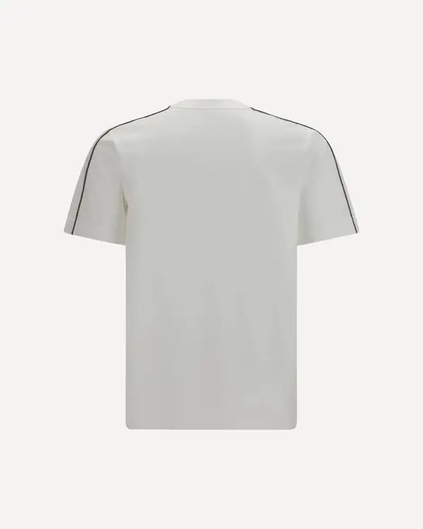 Burberry Cotton T-shirt With Embroidered Logo