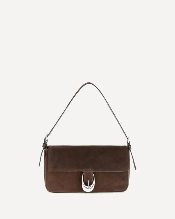 Staud Harlow Shoulder Bag - Brown